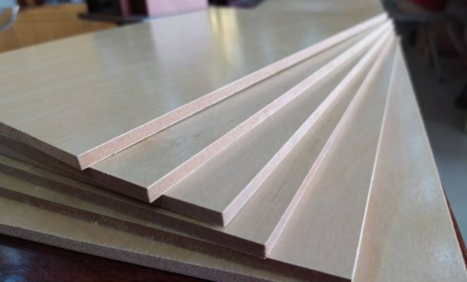 MDF PANEL BIRCH VENEER LAMINATE ( VÁN MDF PHỦ VENEER BIRCH) - Plywood ...